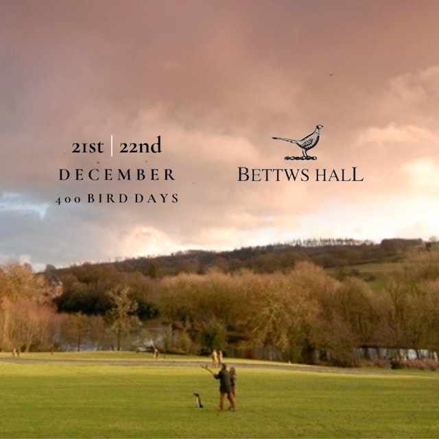 Bettws Hall - Bettws Hall, Powys - Availability on GunsOnPegs